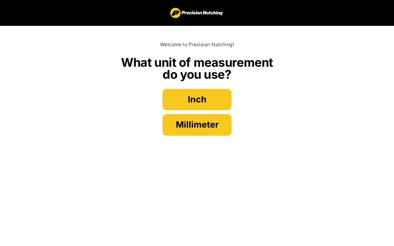 Precision Notching